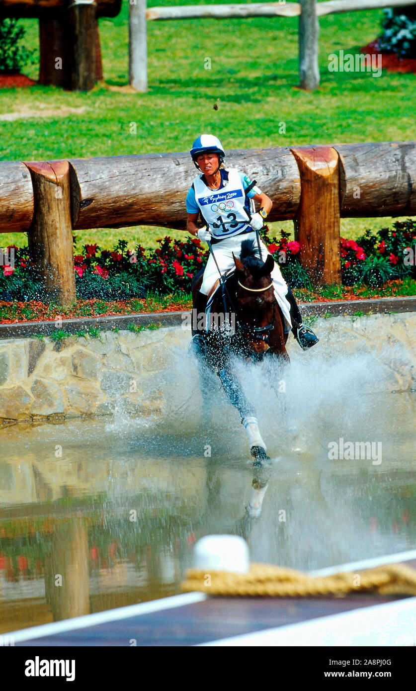 Olympic Games, Sydney 2000 Heidi Antikatzvidis (GRE) riding Michaelmas ...