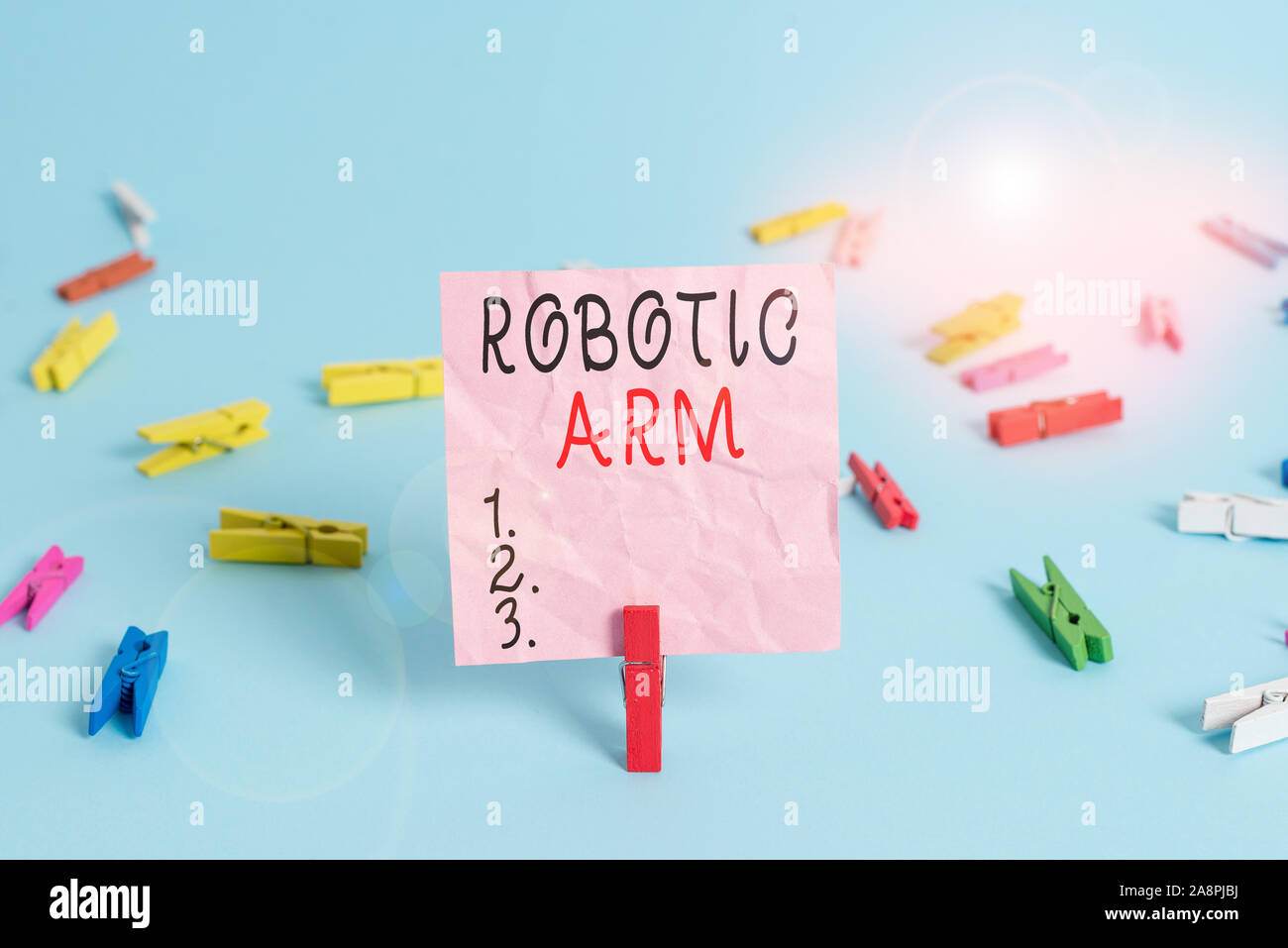 Handwriting text Robotic Arm. Conceptual photo programmable mechanical ...