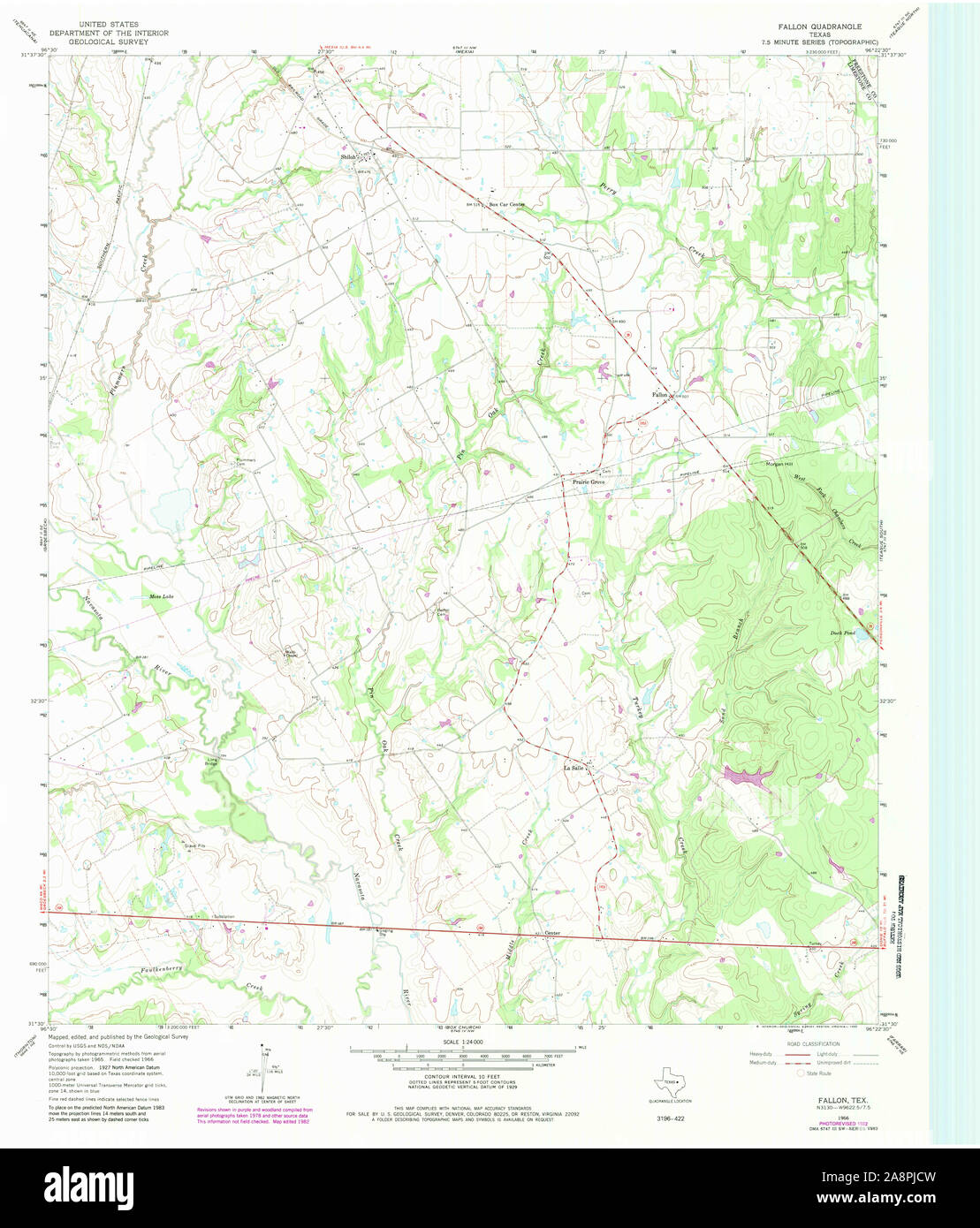 Map of fallon hi-res stock photography and images - Alamy