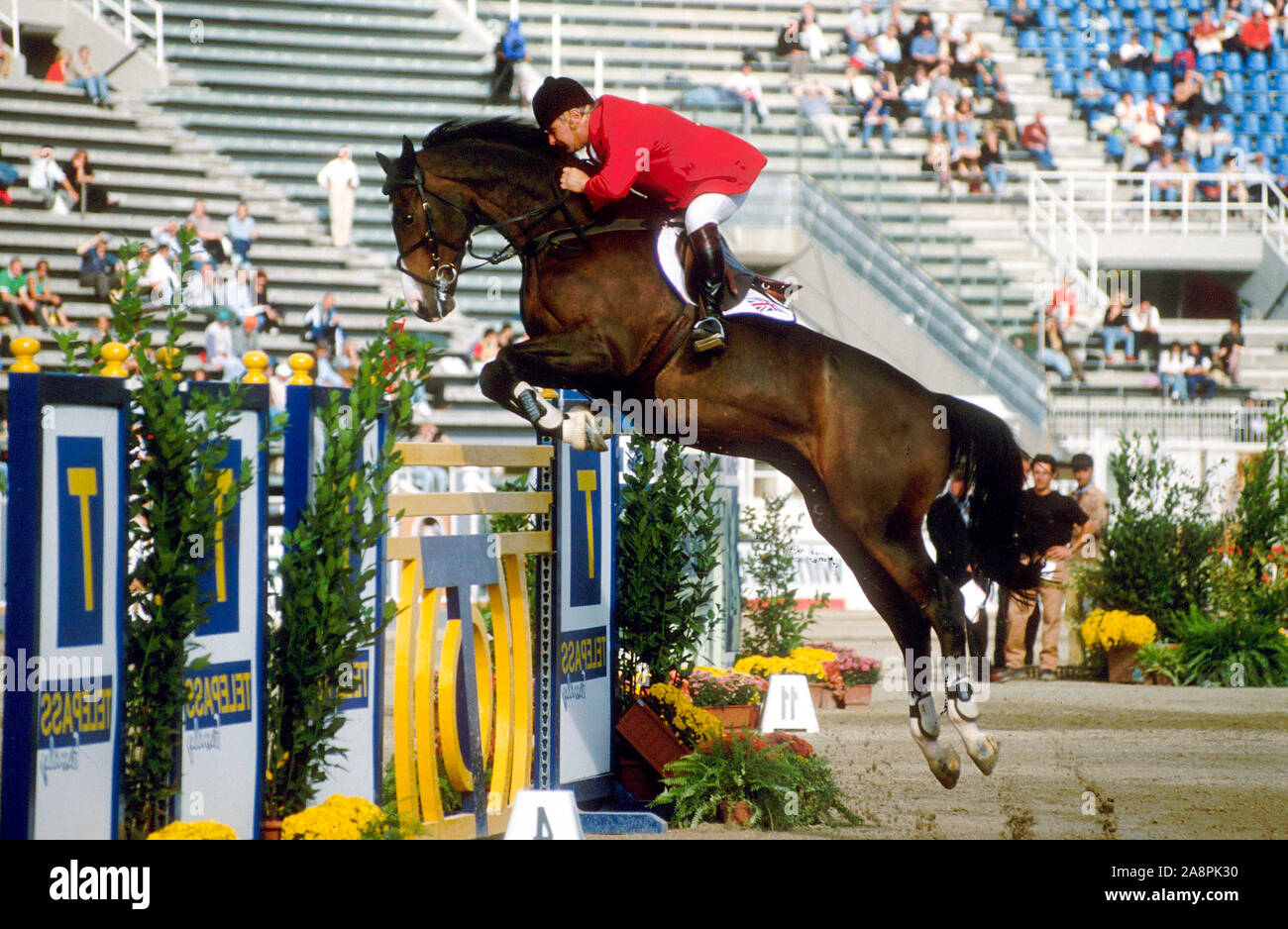 World Equestrian Games, Rome October 1998, Geoff Billington (GBR ...