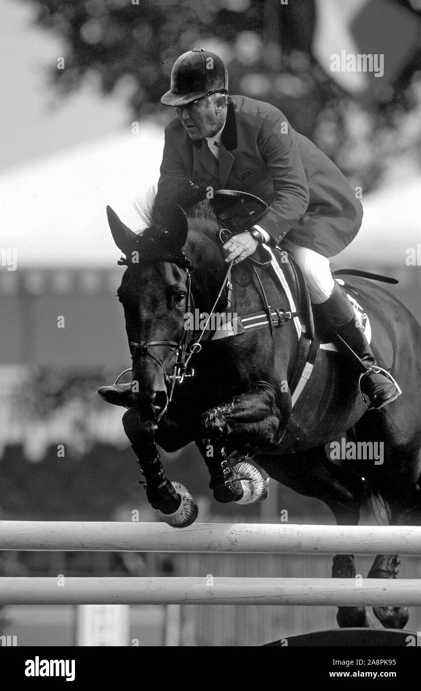 David broome equestrian Black and White Stock Photos & Images - Alamy
