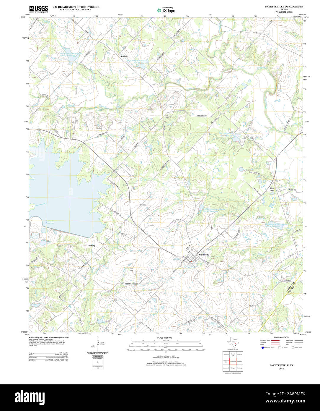 Fayetteville map hi-res stock photography and images - Alamy