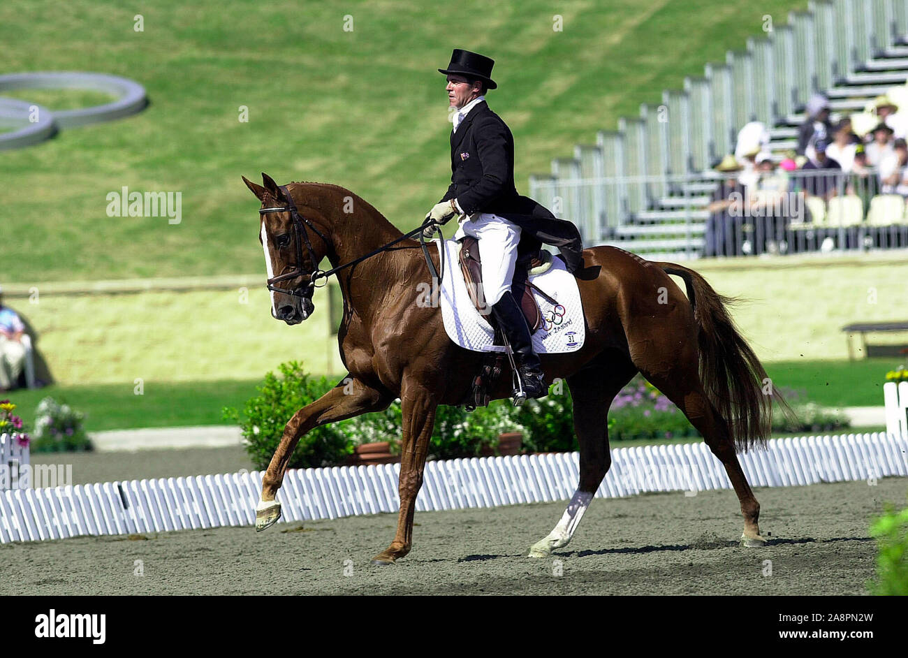 Olympic Games, Sydney, September 2000 Blyth Tait (NZL) riding Ready ...