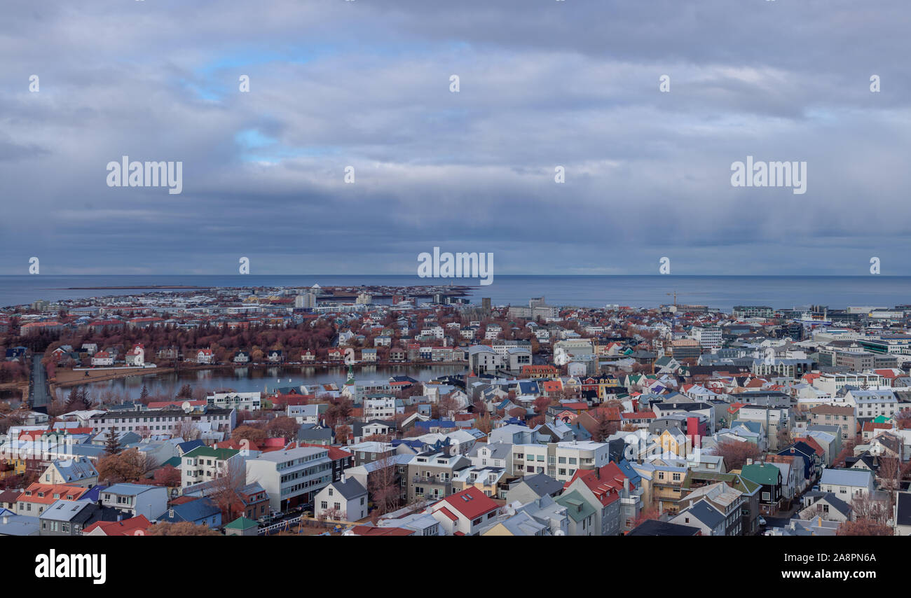 Reykjavik capital of Iceland Stock Photo - Alamy