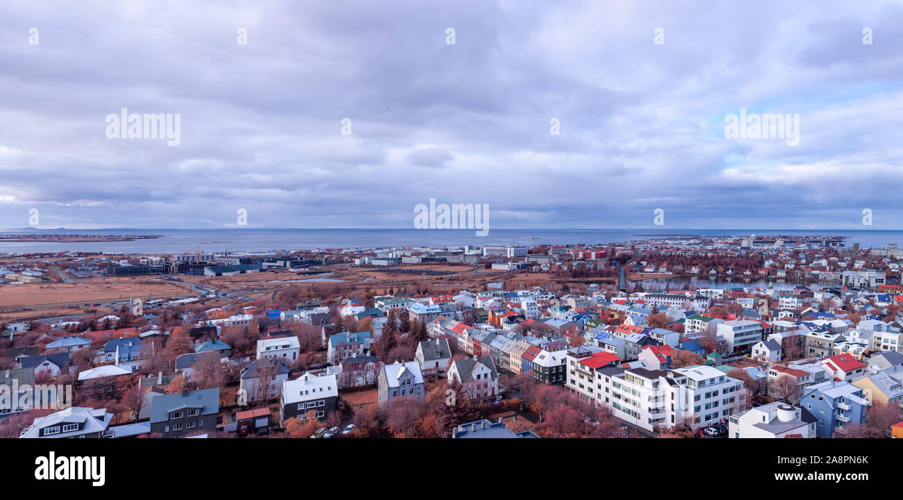 Reykjavik capital of Iceland Stock Photo - Alamy