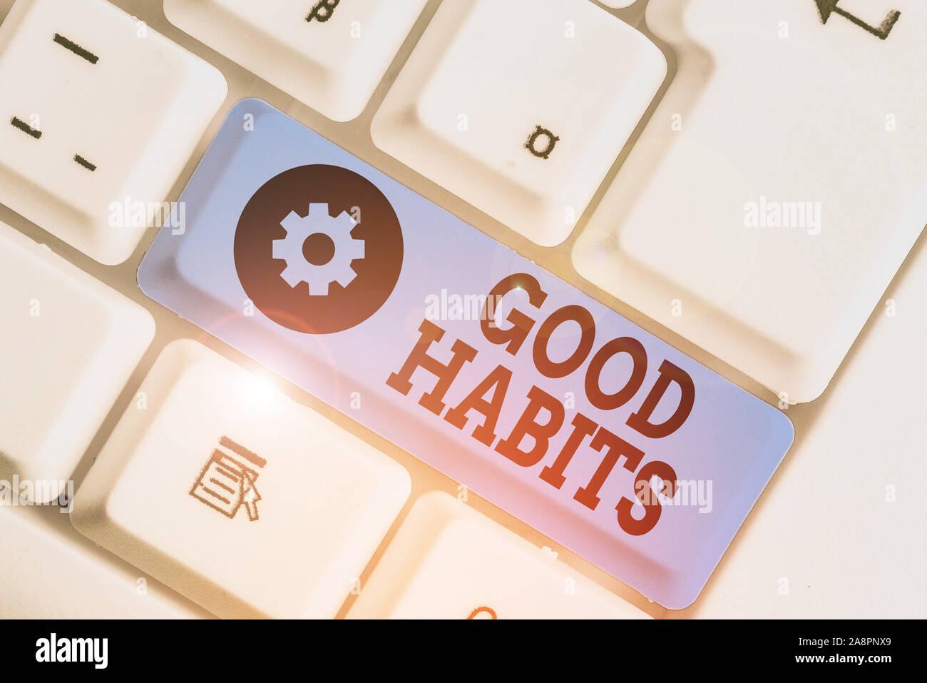 Handwriting text writing Good Habits. Conceptual photo behaviour that ...