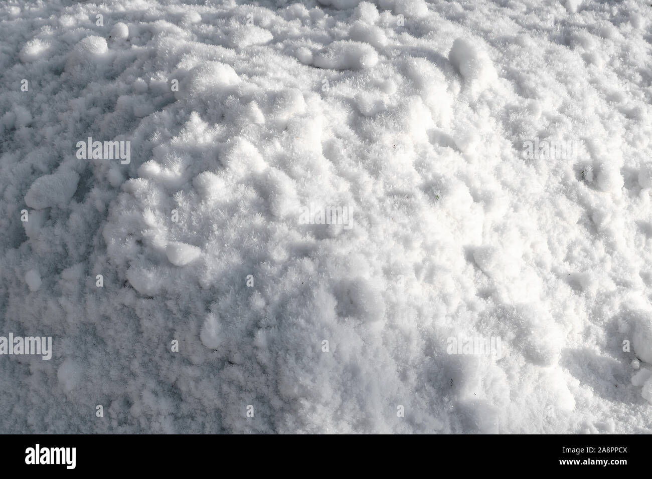 Real Snowy Background