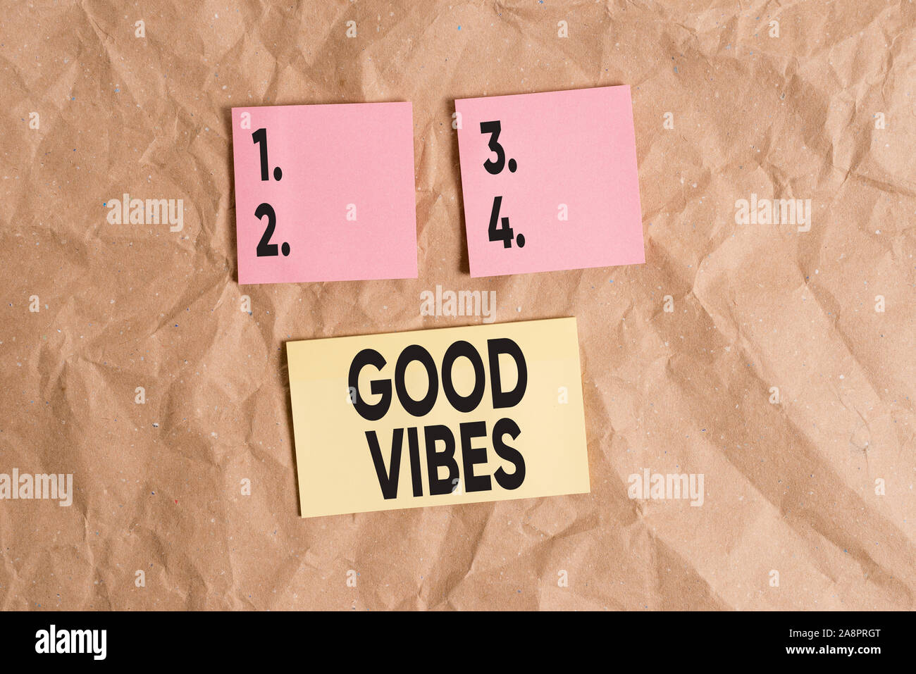 Word writing text Good Vibes. Business photo showcasing slang phrase ...