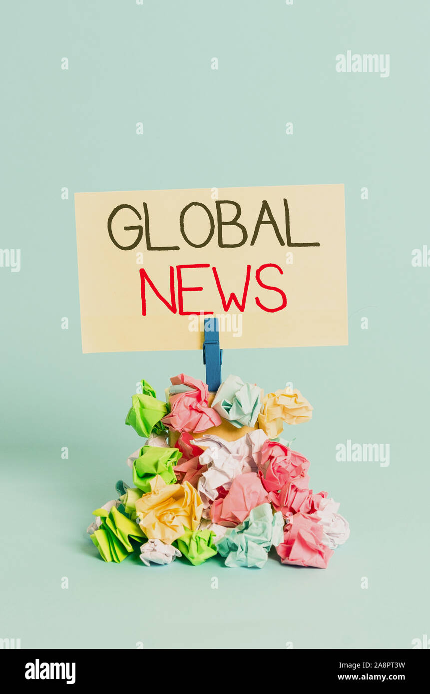 News of the world newspaper crumpled hi-res stock photography and ...