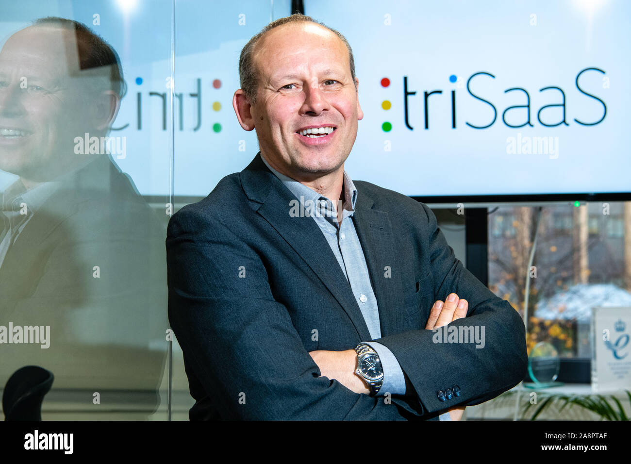 William Gorol of TriSaas Stock Photo - Alamy