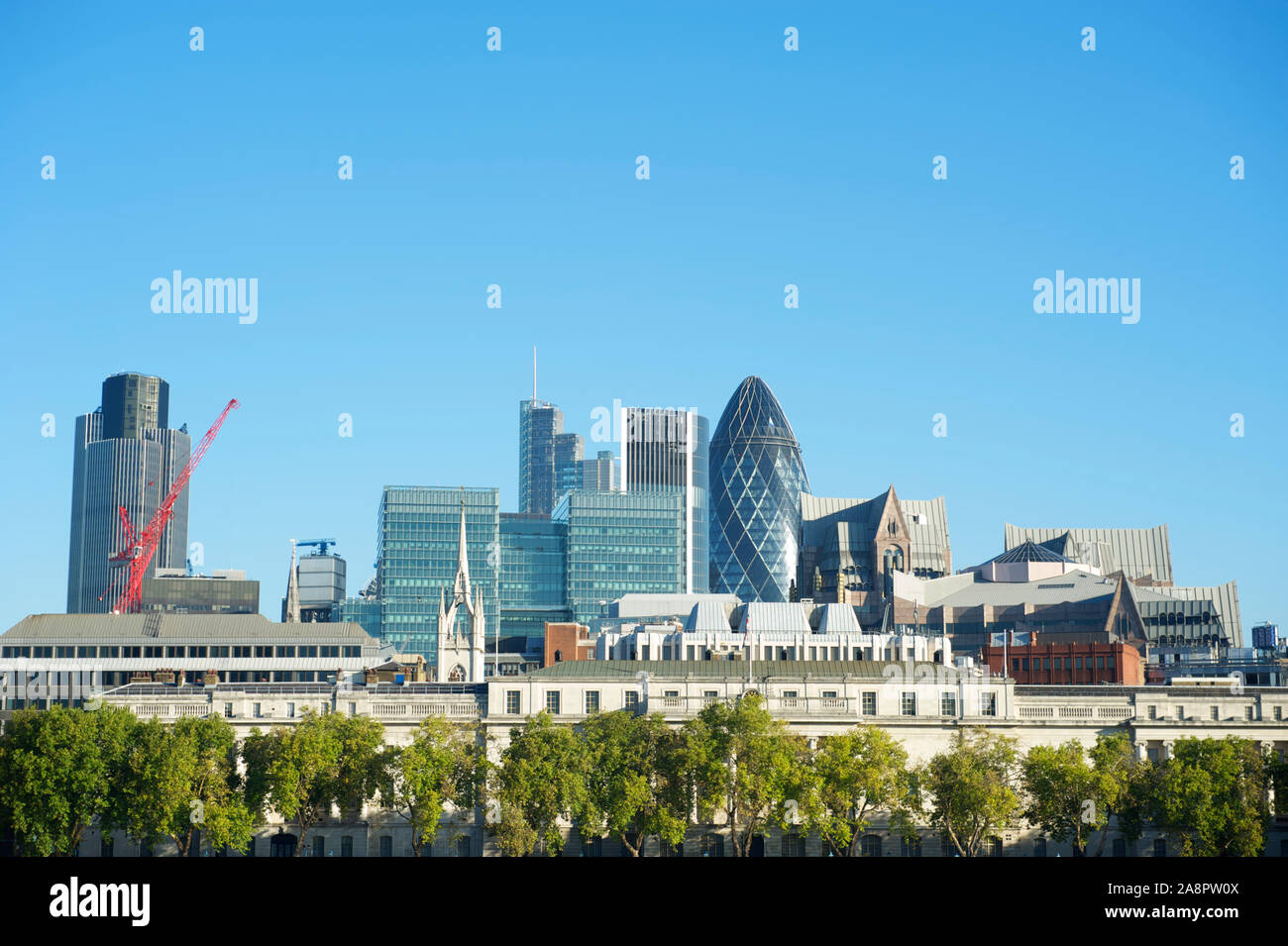 Panoramic Photograph London Skyline London High Resolution Stock ...