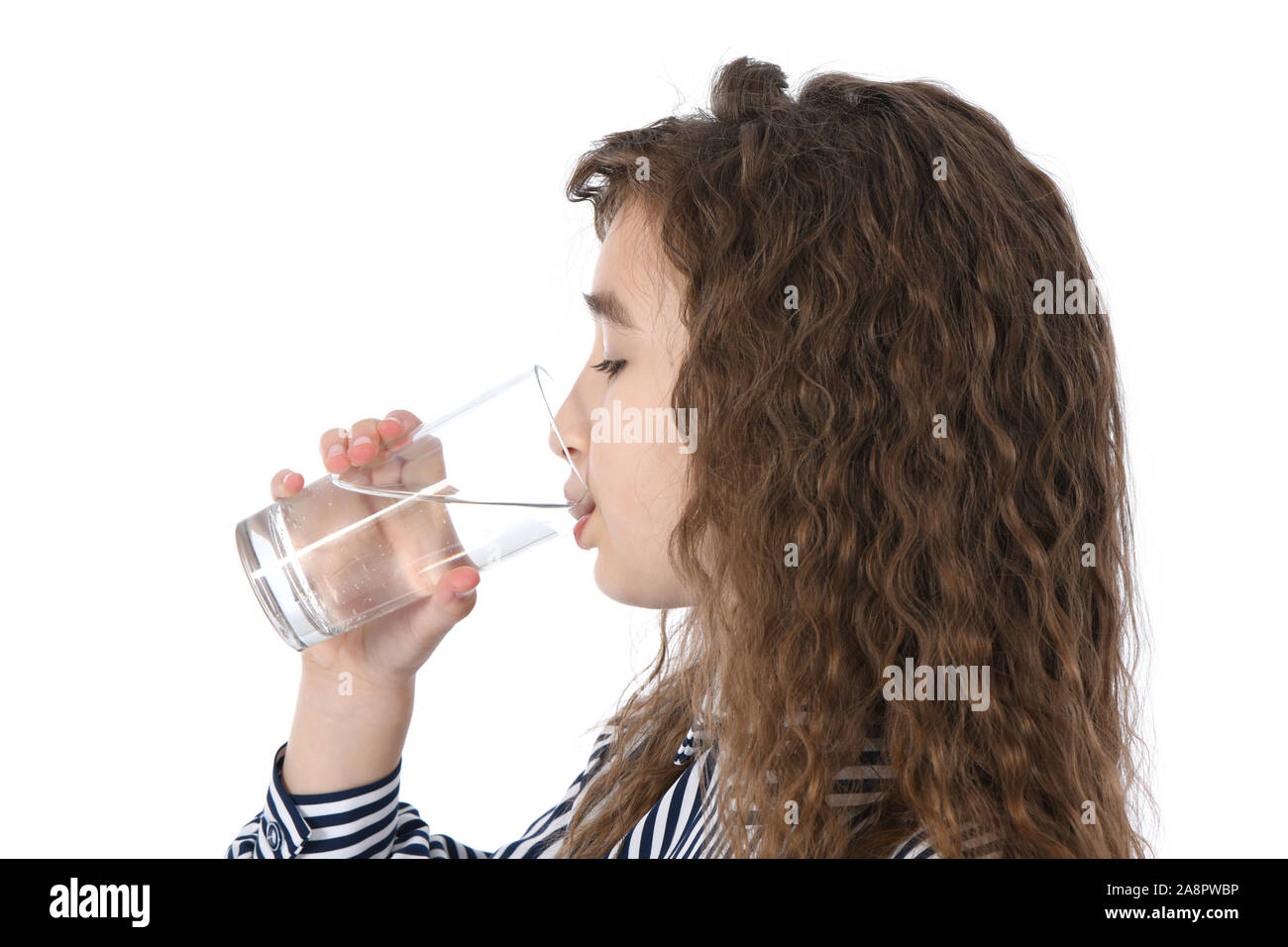 Studio portrait adult pure hi-res stock photography and images - Alamy