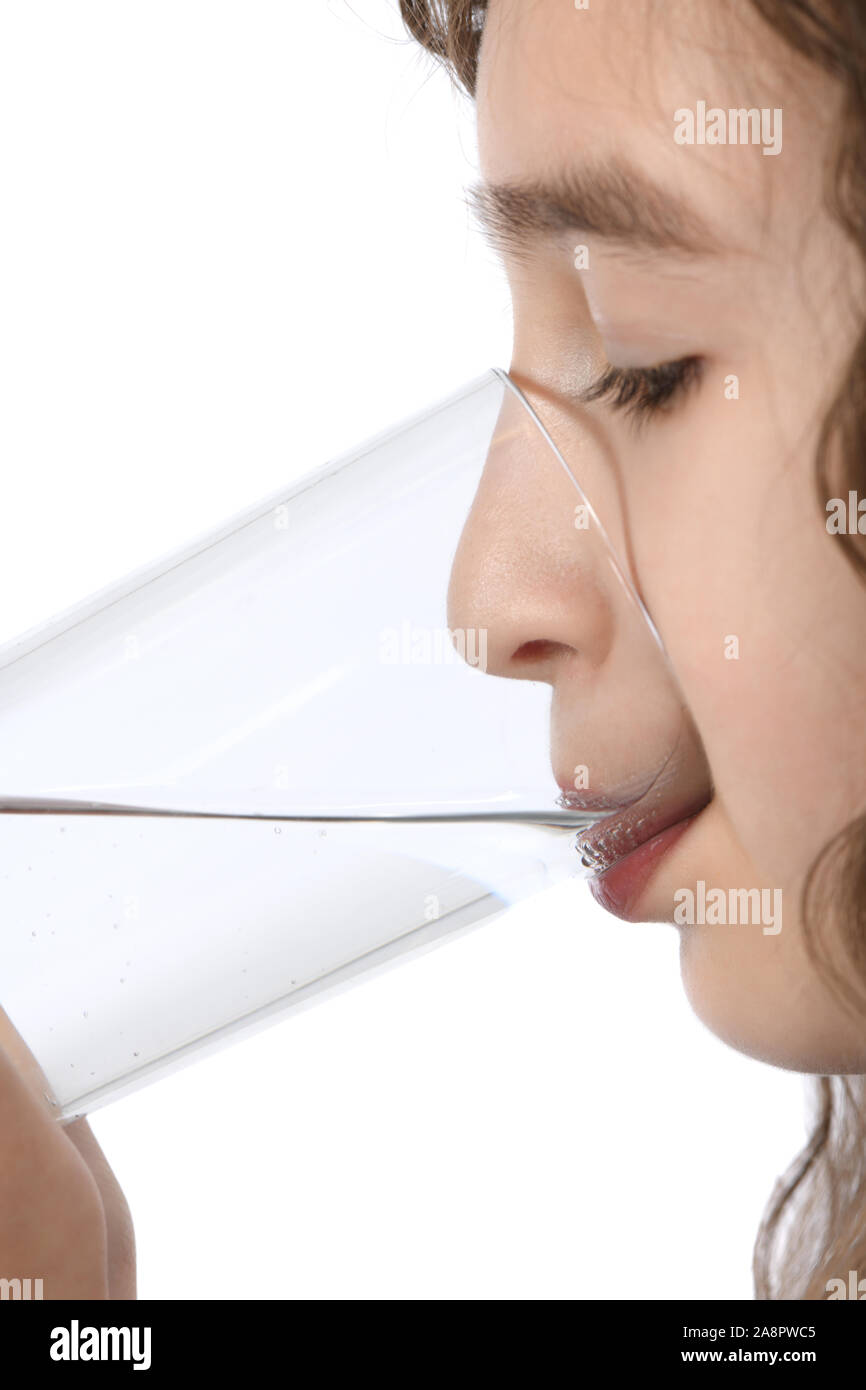 Beautiful brunette teenager girl hi-res stock photography and images - Alamy