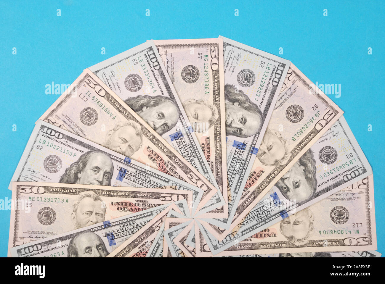 Abstract money background raster pattern repeat circle on green ...