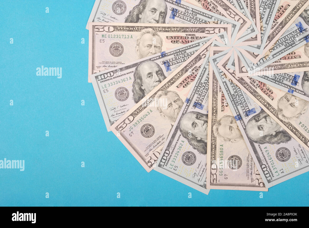 Abstract money background raster pattern repeat circle on green ...