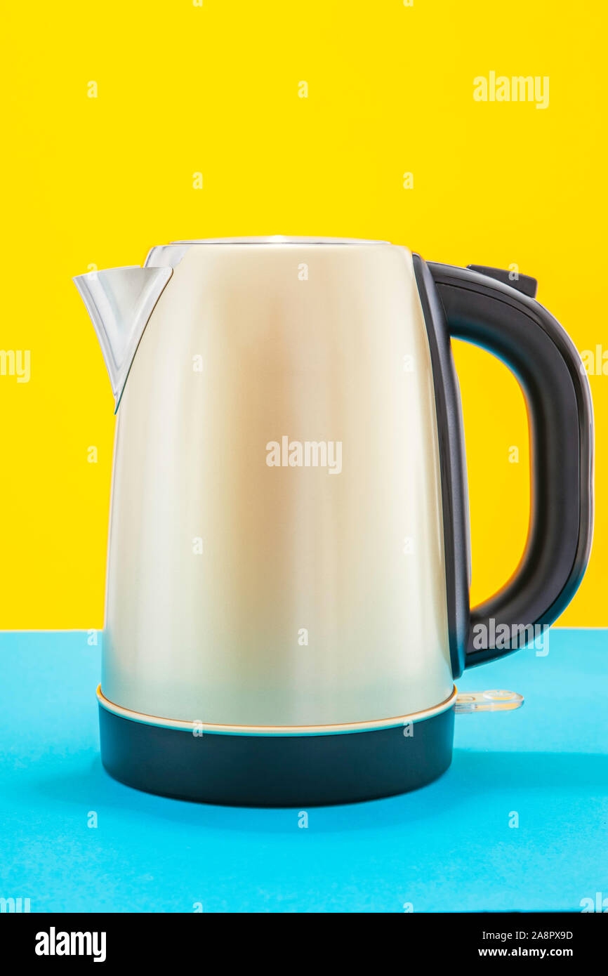 Electric kettle jug isolated on white background Stock Photo - Alamy