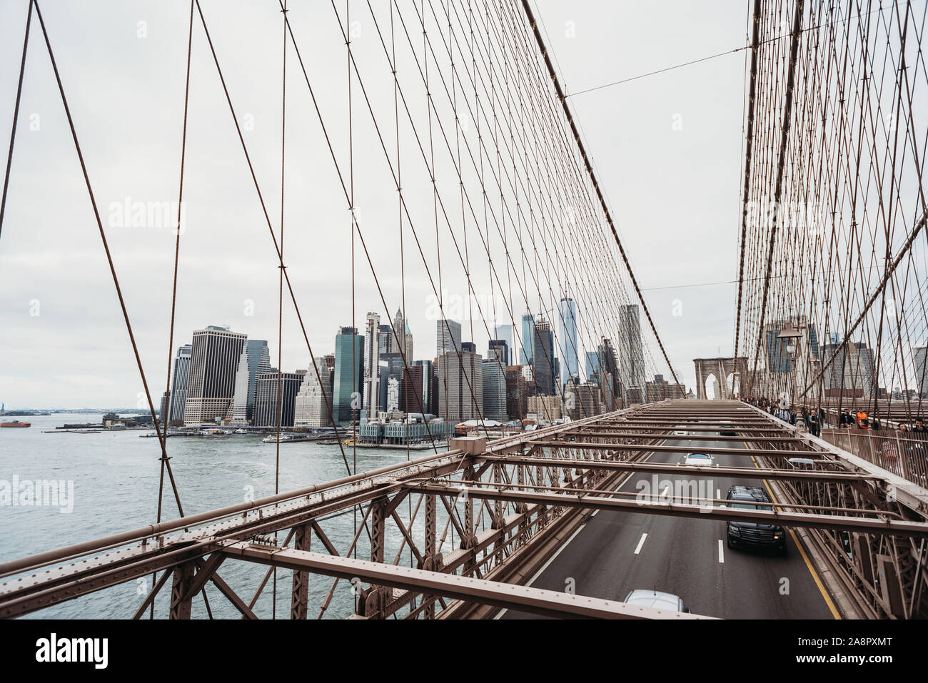Manhatten bridge new york city hi-res stock photography and images - Alamy