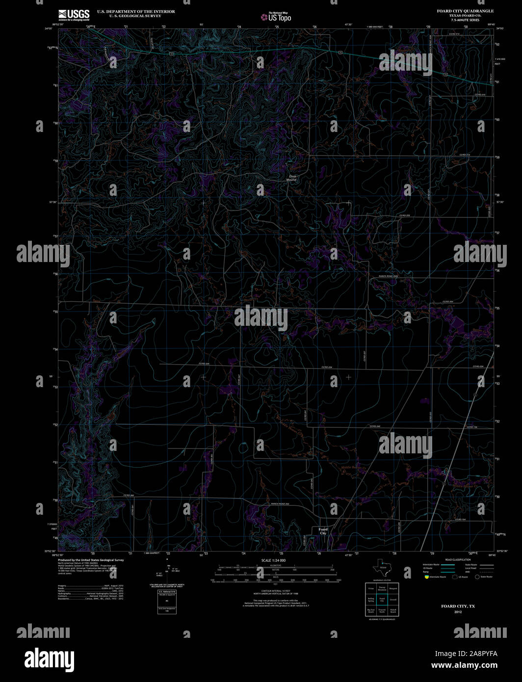 Map of foard hi-res stock photography and images - Alamy