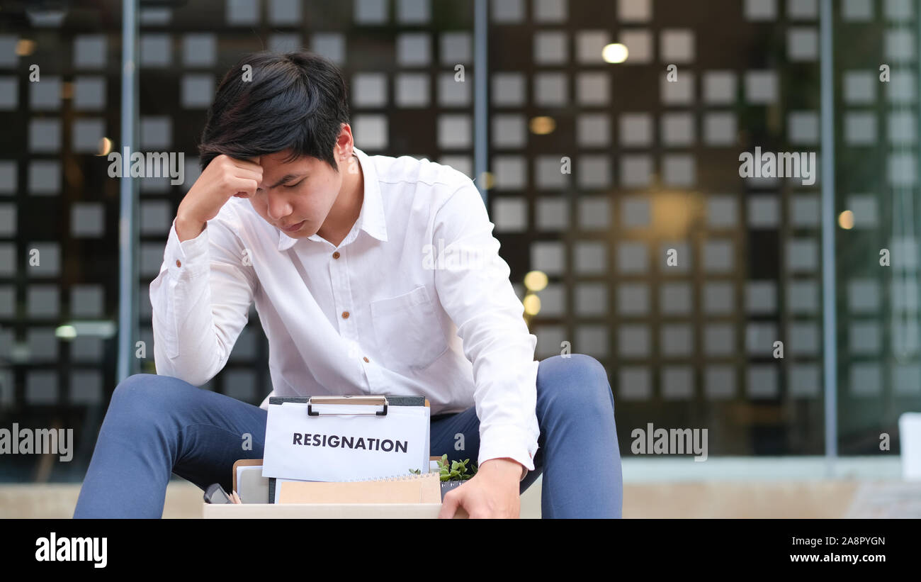 Resigned work hi-res stock photography and images - Alamy