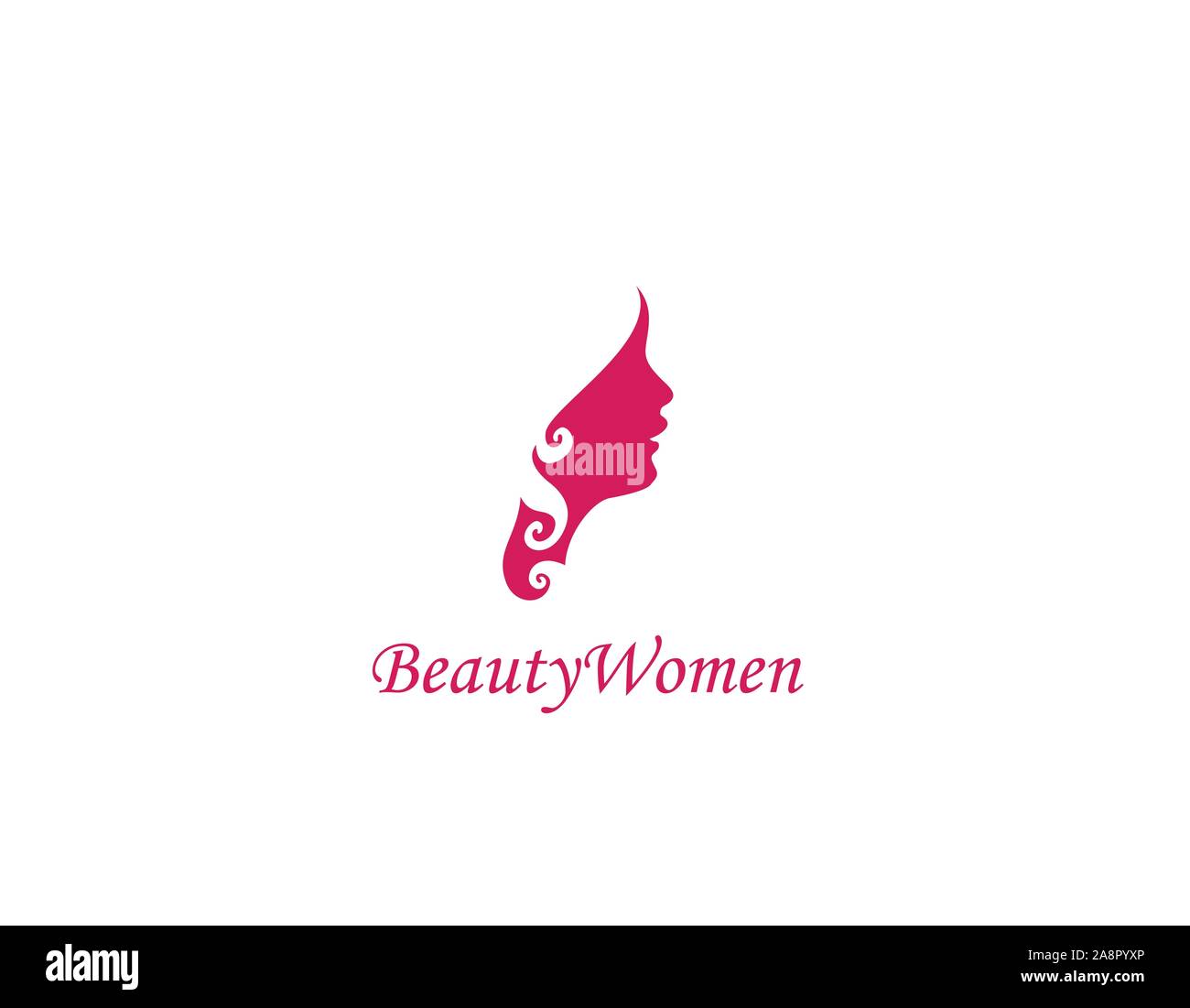 Female visage Stock Vector Images - Alamy