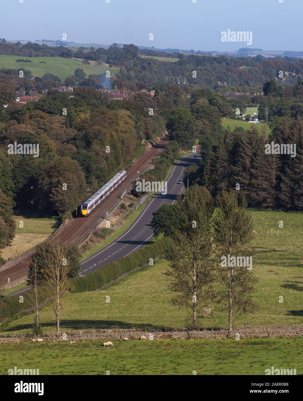 London North Eastern railway ( LNER )Hitachi Bi mode Azuma train ...