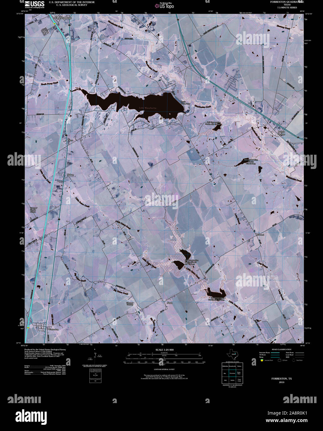 Map of forreston hi-res stock photography and images - Alamy