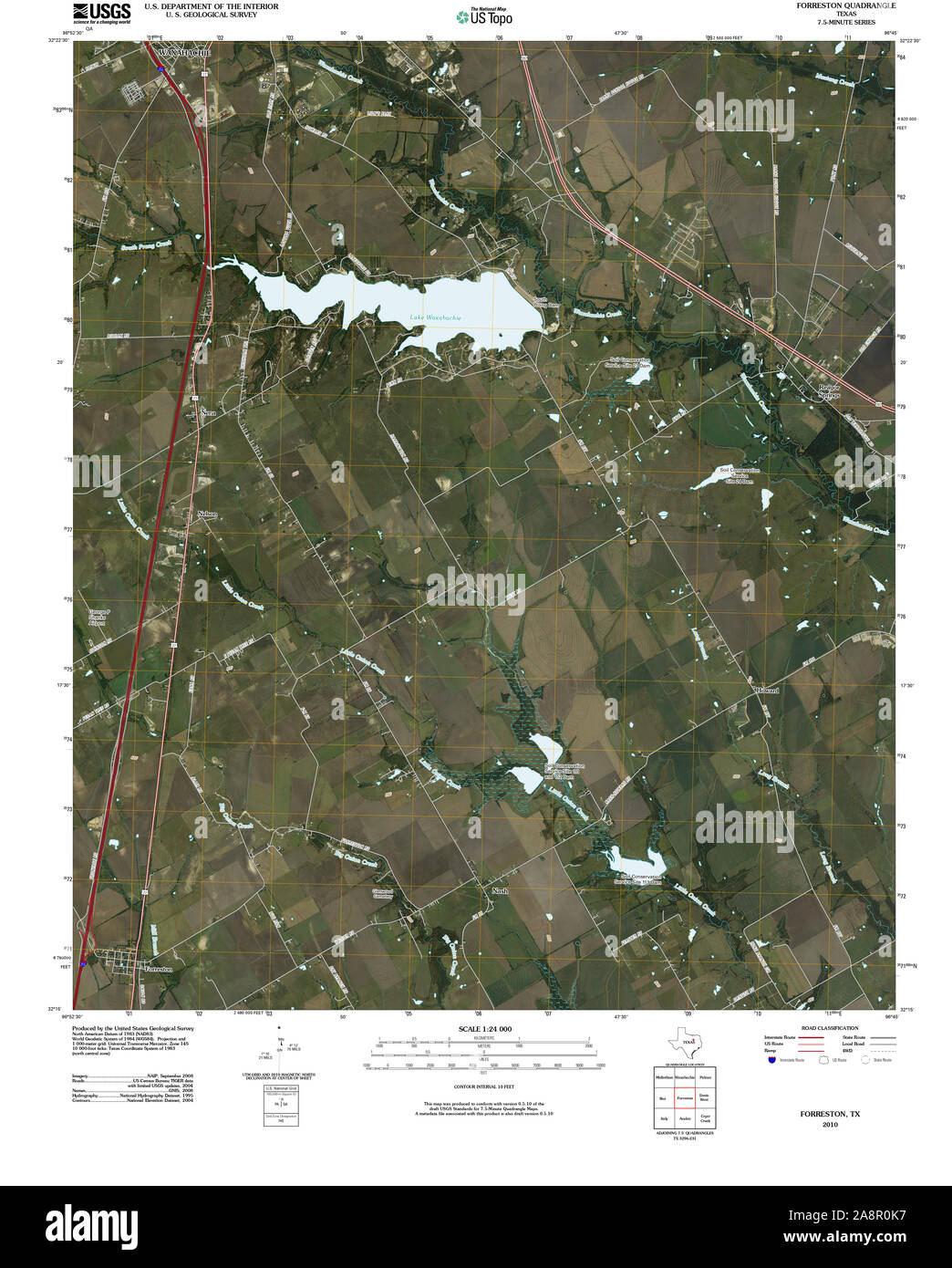 Map of forreston hi-res stock photography and images - Alamy