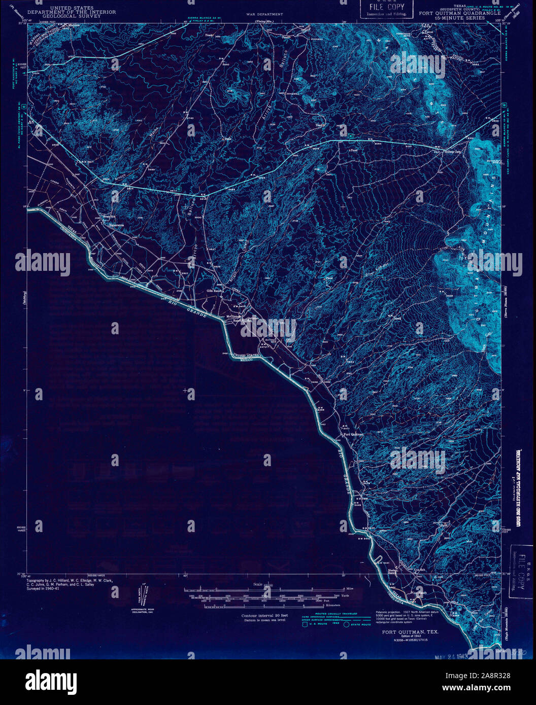 Map of quitman hi-res stock photography and images - Alamy