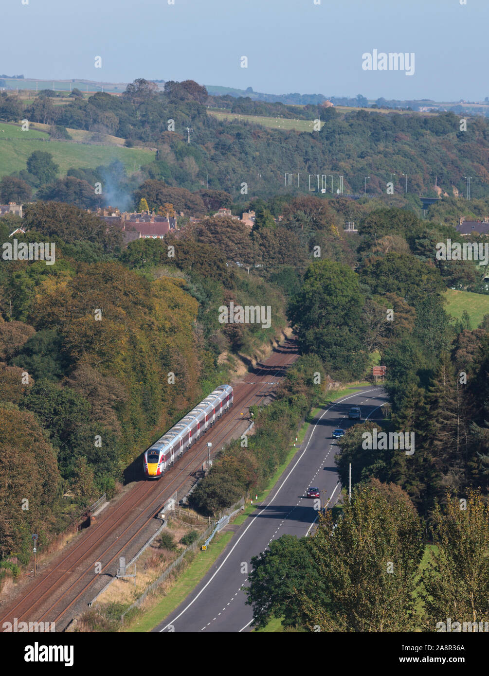 London North Eastern railway ( LNER )Hitachi Bi mode Azuma train ...
