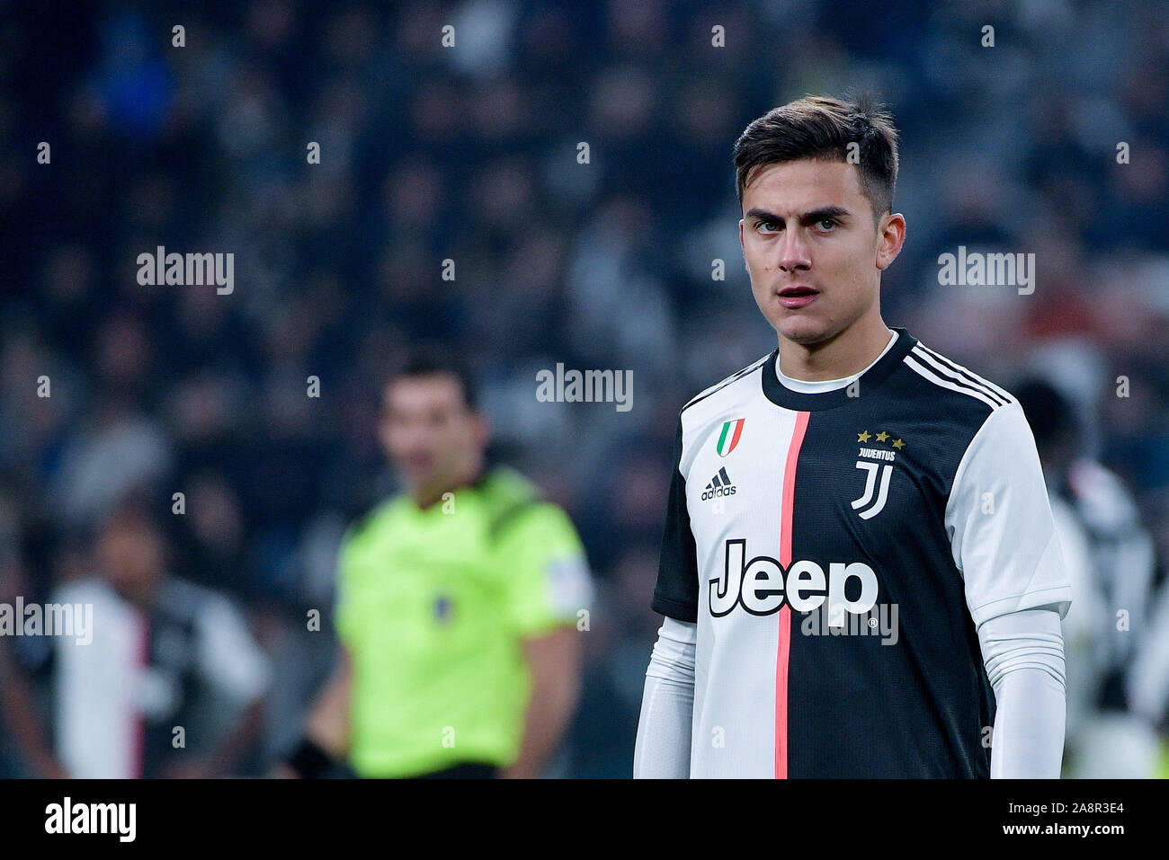 Turin, Italy. 10th Nov, 2019. Paulo Dybala of Juventus during the Serie ...