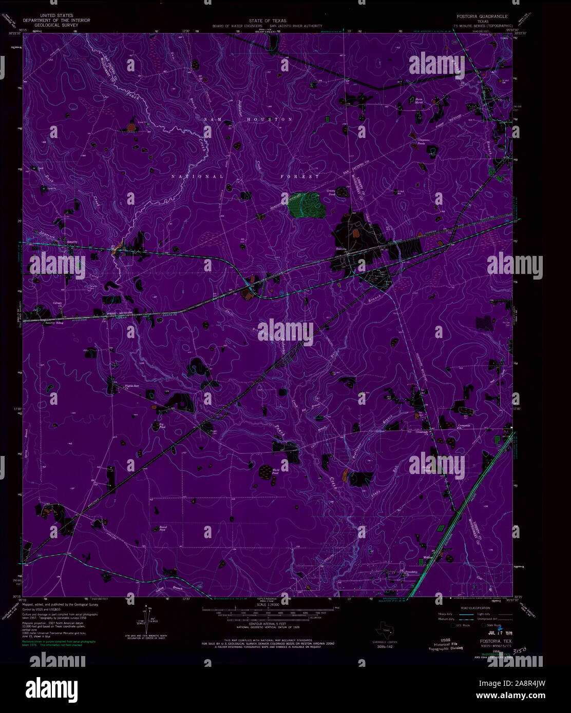 Fostoria map hi-res stock photography and images - Alamy