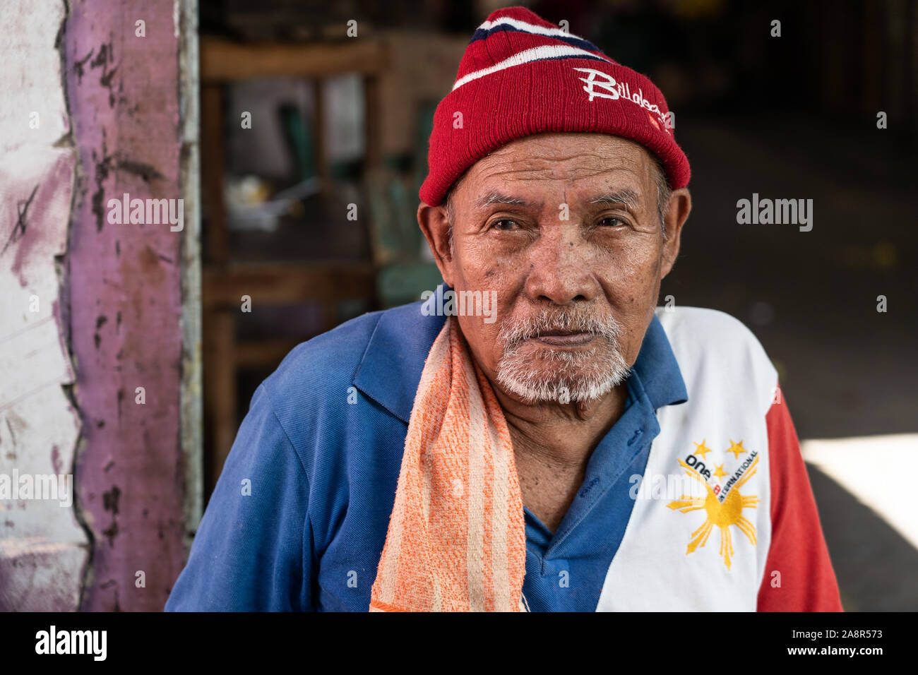 A Filipino man posing for a portrait in Cebu City,Philippines Stock ...