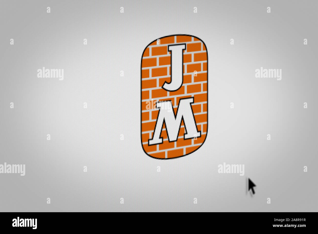 Logo of the public company JM displayed on a computer screen in close ...