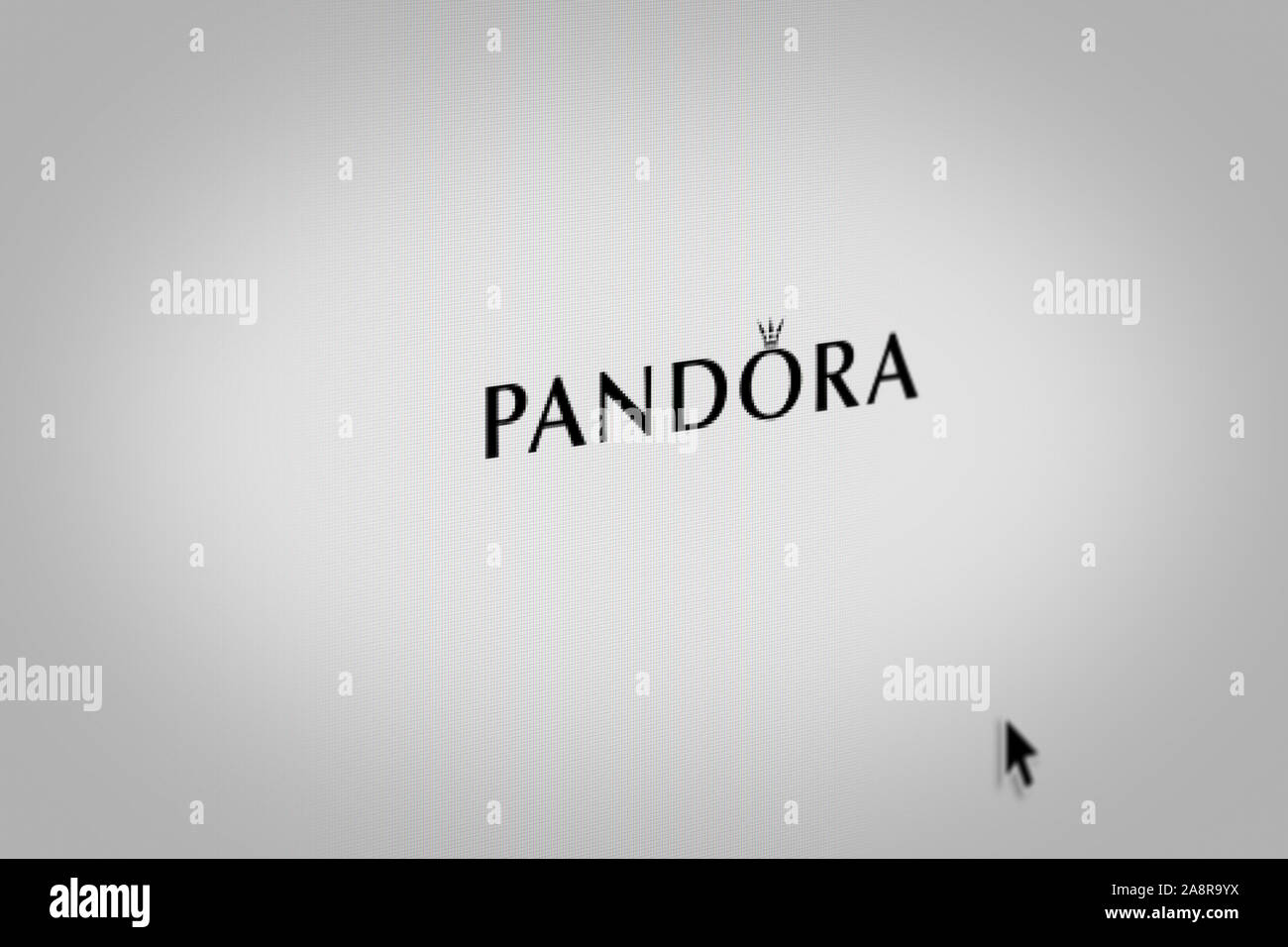 Pandora logo hi-res stock photography and images - Alamy