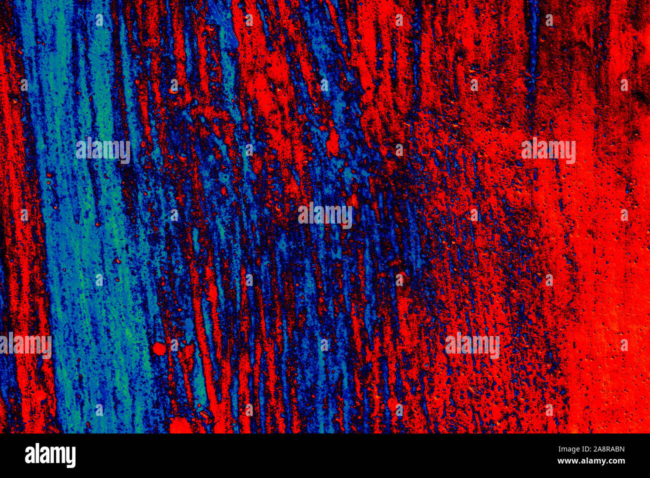 Rough colorful paint dripping grunge texture of wall Stock Photo - Alamy
