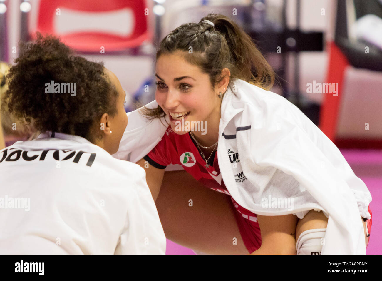 beatrice negretti ,uyba) during Unet E-Work Busto Arsizio vs Golden ...