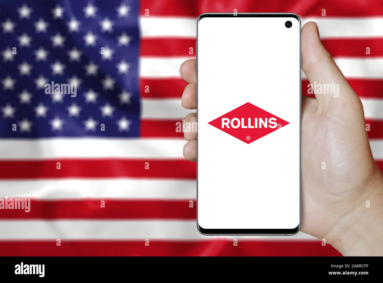 Rollins logo hi-res stock photography and images - Alamy