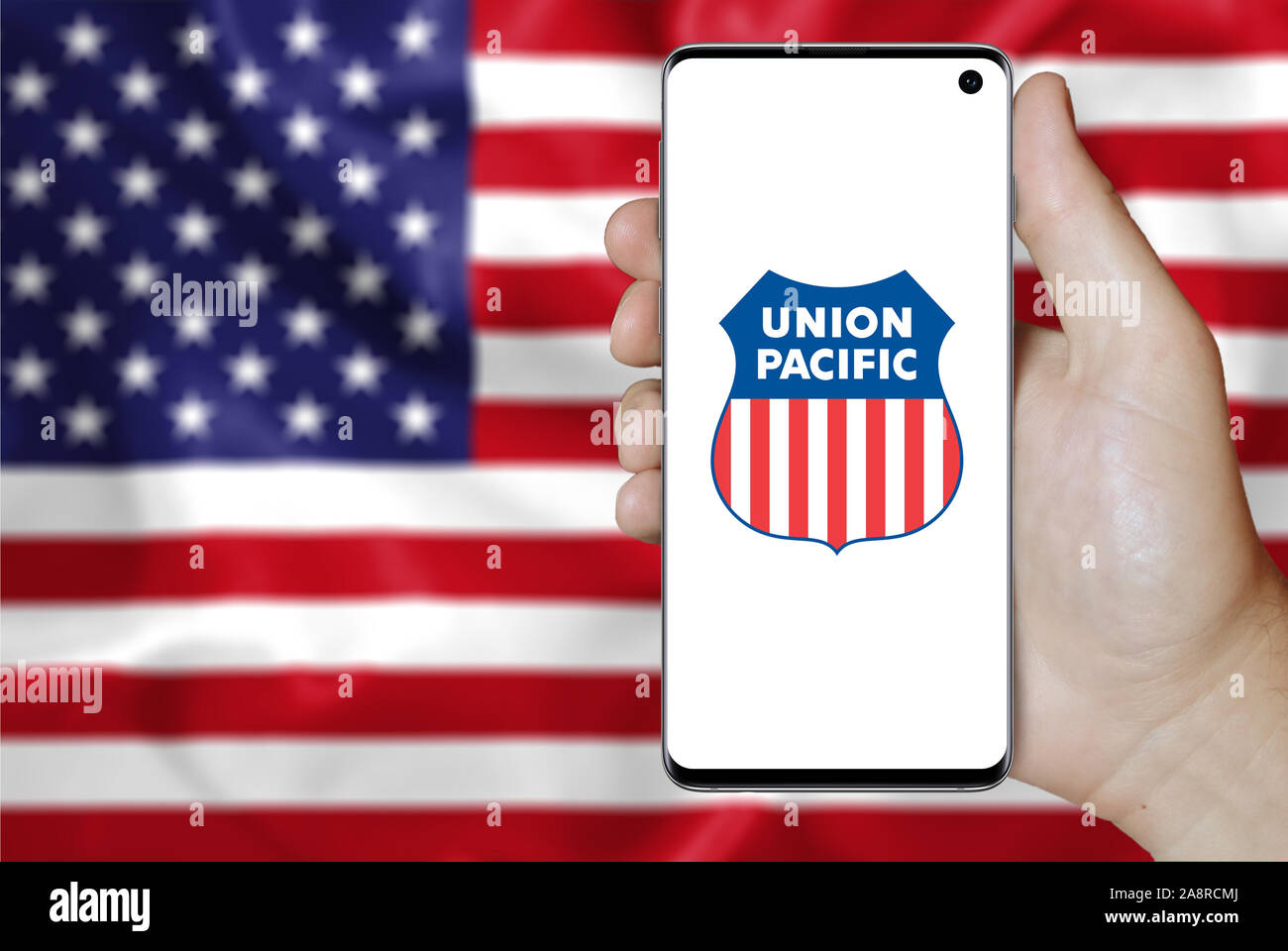 Union pacific logo hi-res stock photography and images - Alamy