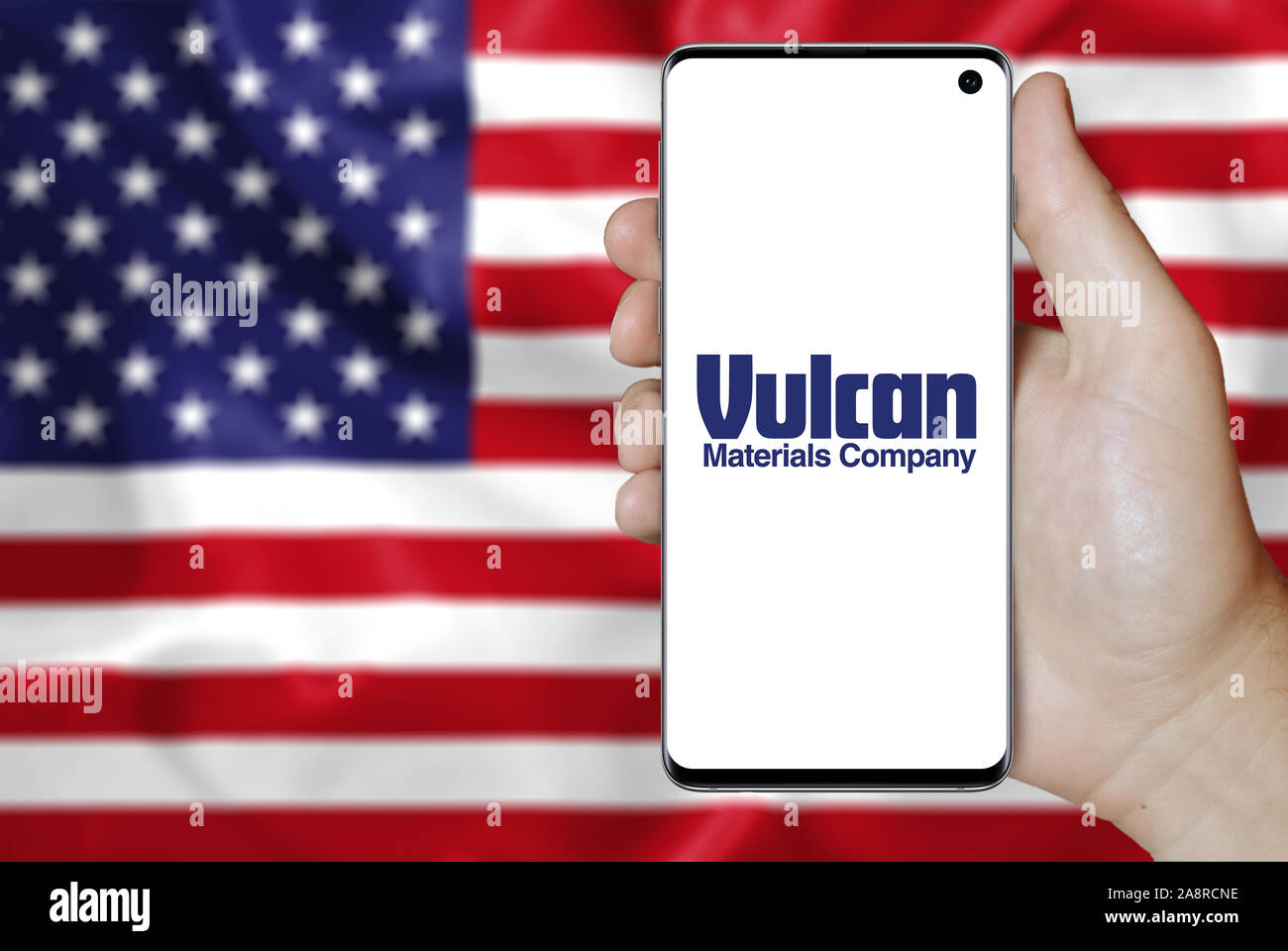 Vulcan materials logo hi-res stock photography and images - Alamy