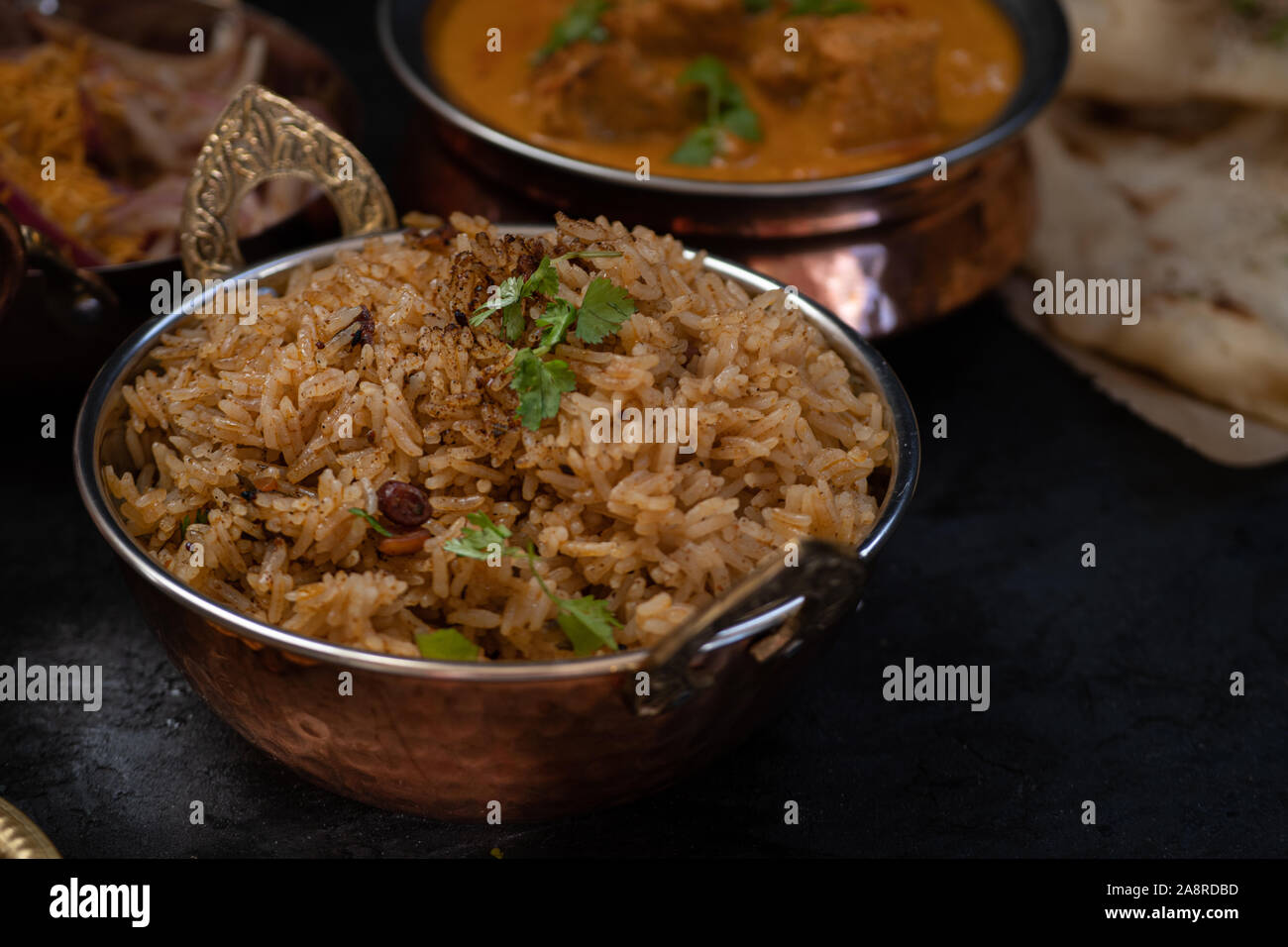 Indian tamarind rice hi-res stock photography and images - Alamy