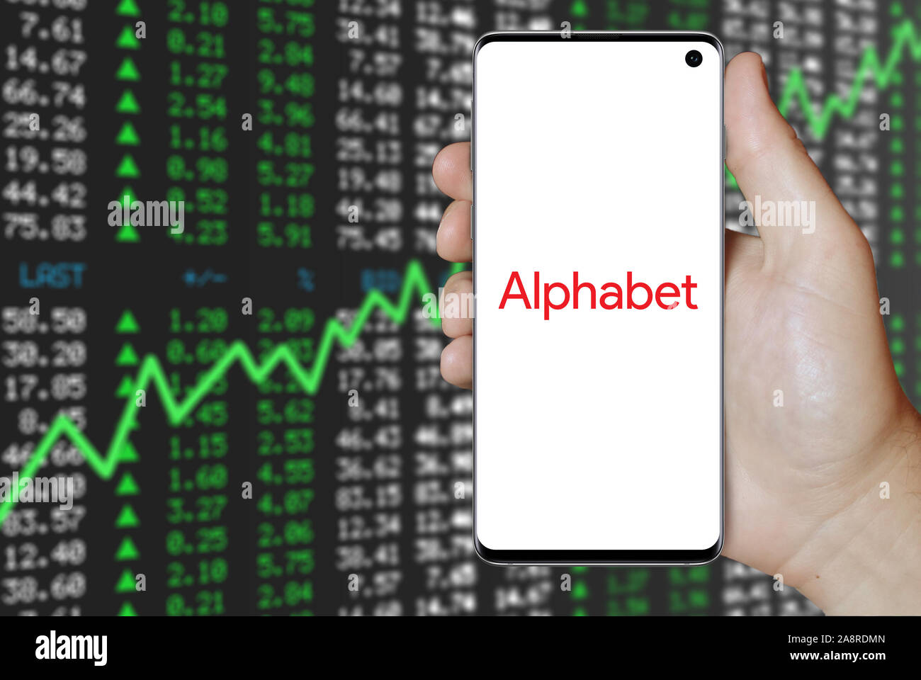 Alphabet company logo hi-res stock photography and images - Alamy
