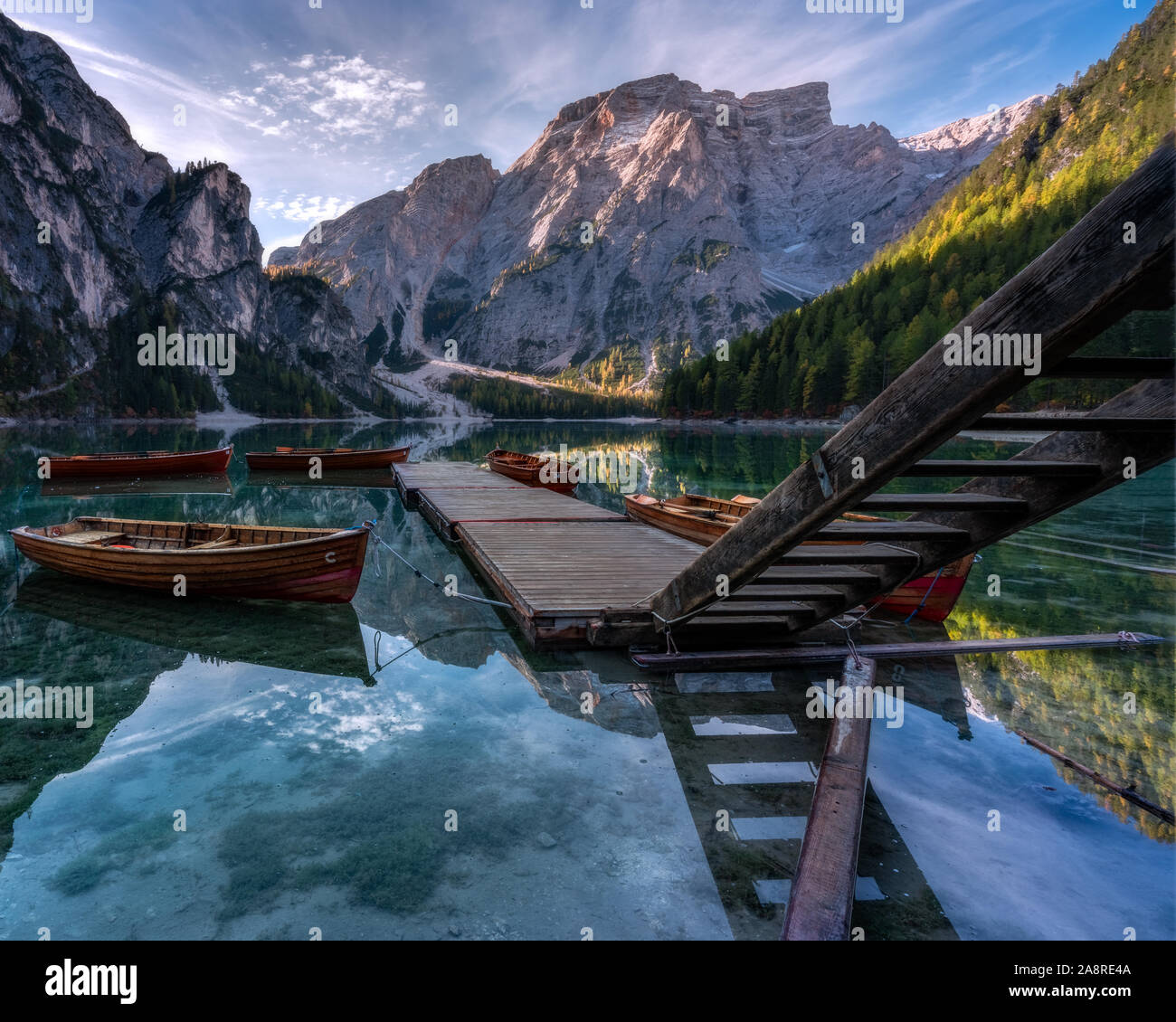 Lago de Bries Stock Photo - Alamy