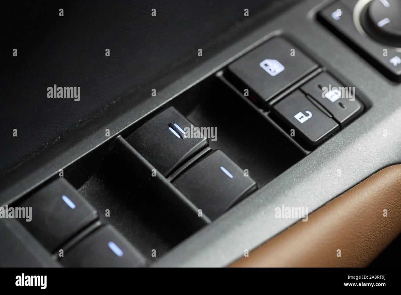 Electric window winder Stock Photo - Alamy