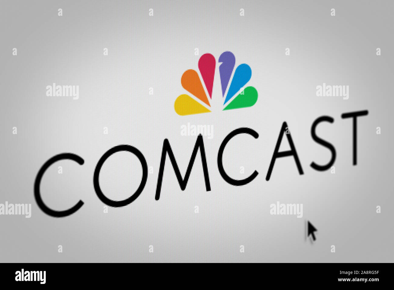 Comcast logo hi-res stock photography and images - Alamy