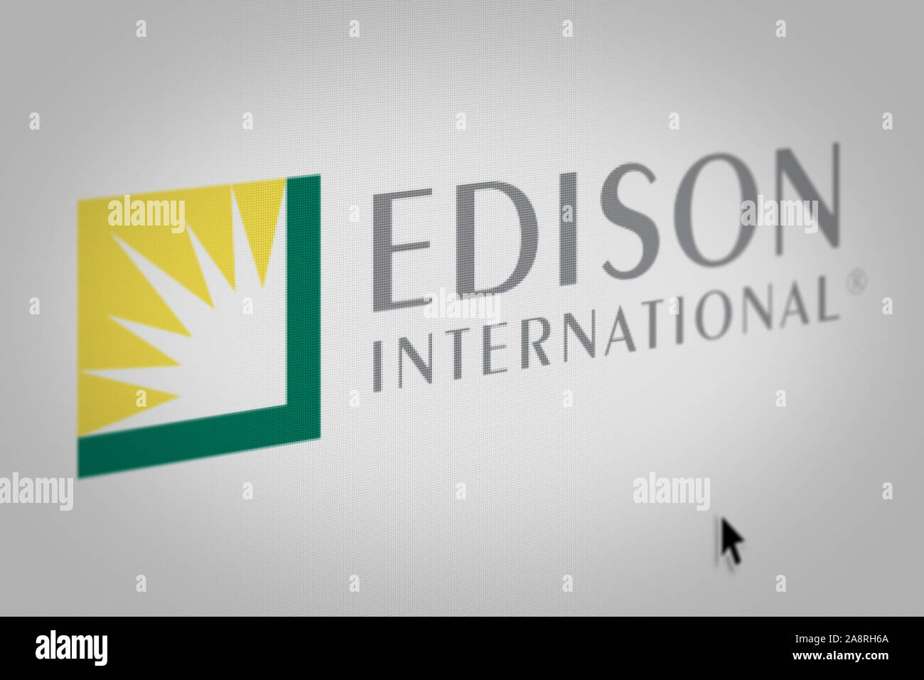 Edison international logo hi-res stock photography and images - Alamy