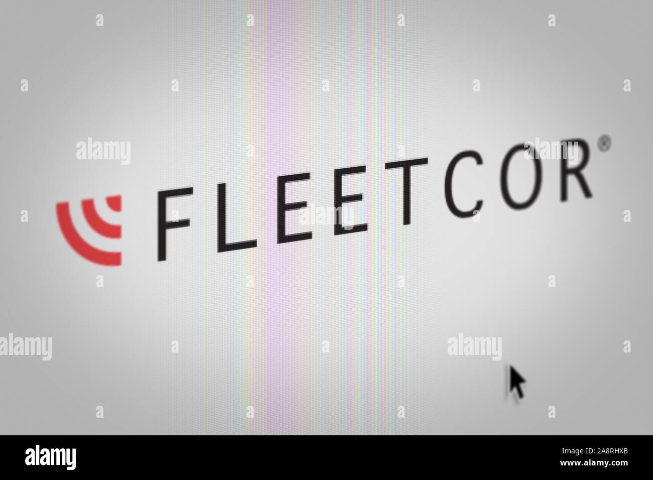Logo of the public company FleetCor Technologies Inc displayed on a ...