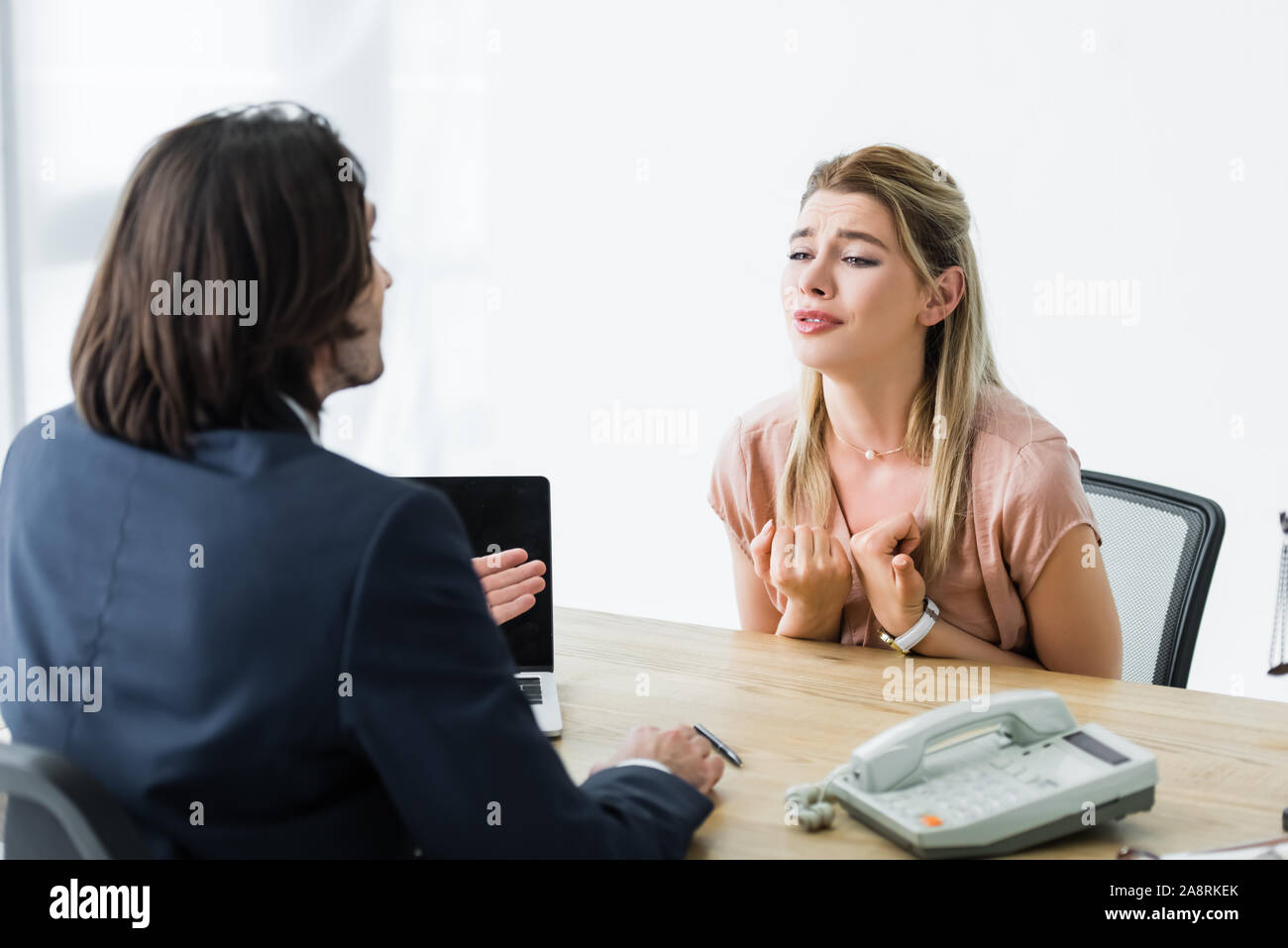 Frustrated client hi-res stock photography and images - Alamy