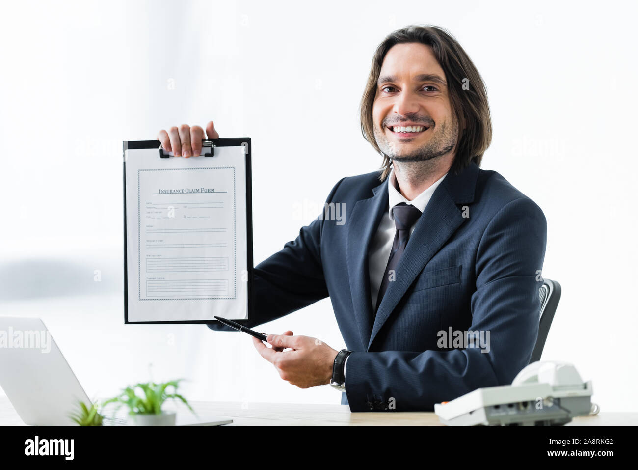 Insurance claim form template hi-res stock photography and images - Alamy
