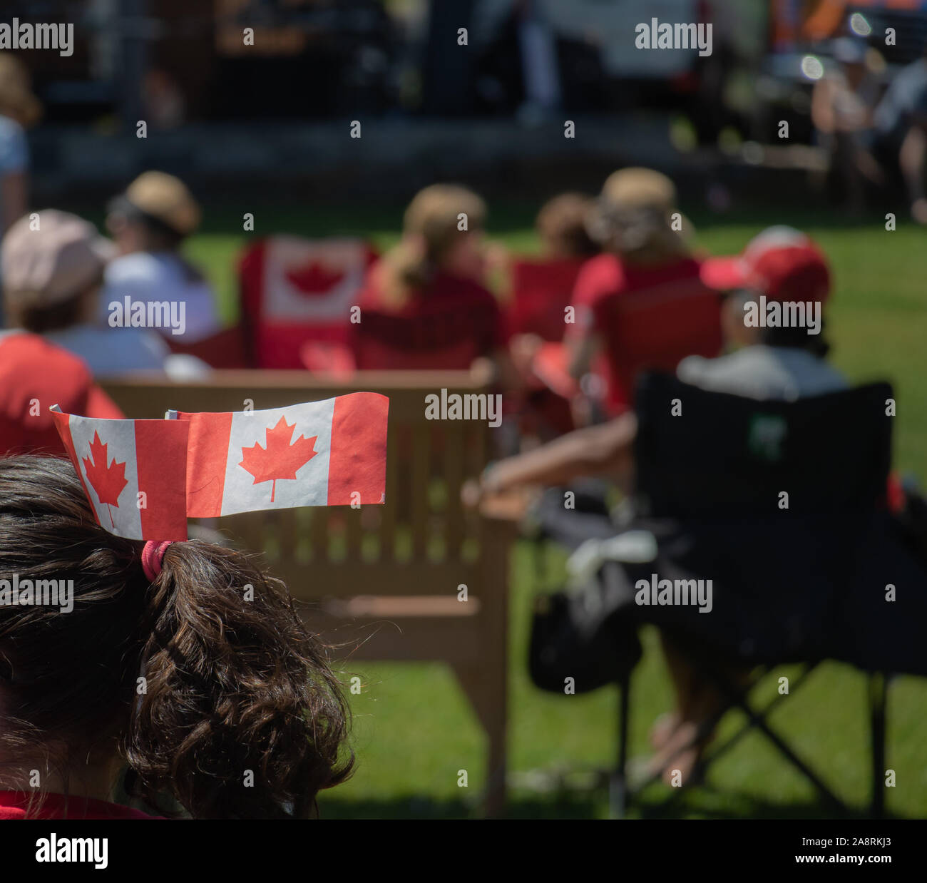 Crowd people gathered outdoors hi-res stock photography and images - Alamy
