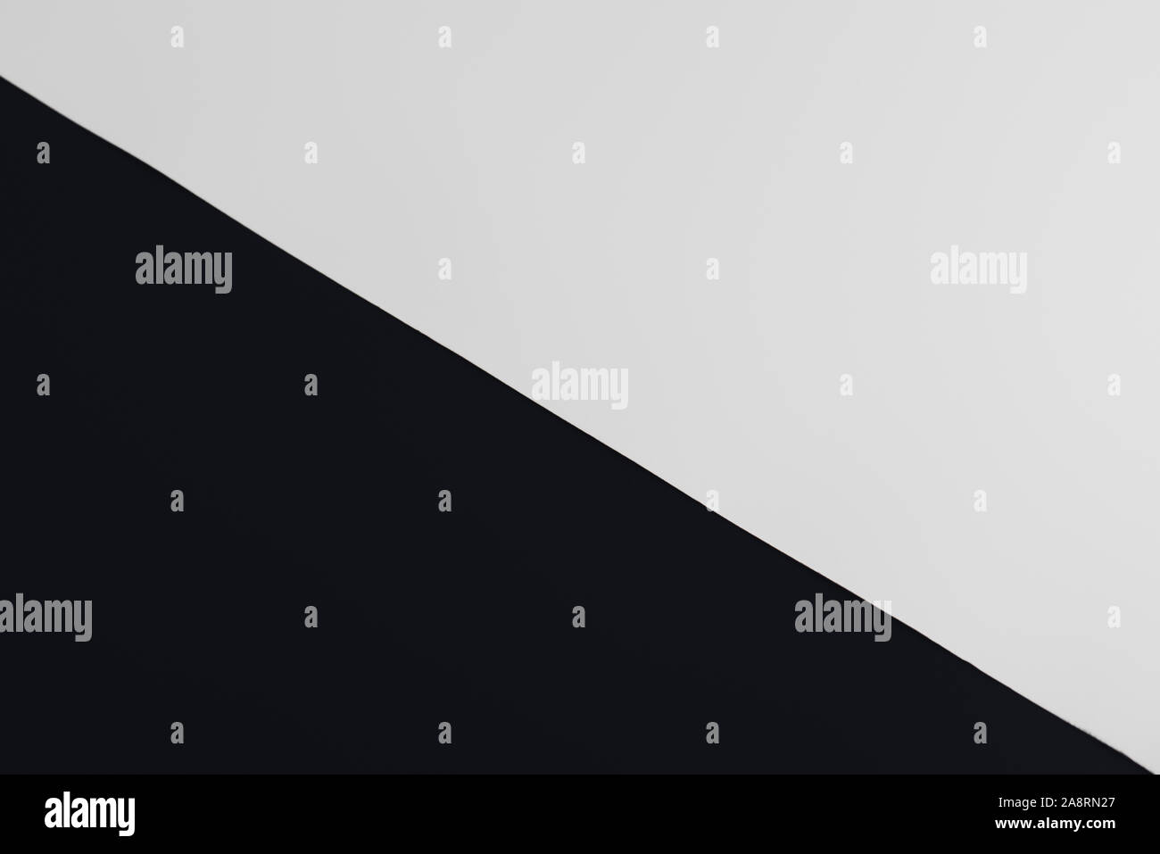 black and white contrast background divided in two parts Stock Photo ...